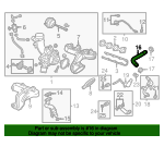 2011-2021 GM Engine Oil Cooler Coolant Inlet Hose 55596898 GM ...