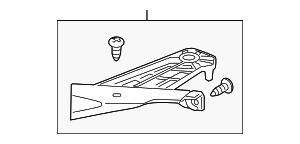 06100-T2A-A01 - Bracket Kit R Headlight Mounting (A) - 2013-2015 Honda ...