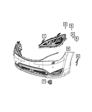 2007-2025 Mopar Push Pin 5160260AA | My Mopar Parts