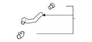 2021-2022 Hyundai Santa Fe Upper Hose 25414-CL000 | OEM Parts Online