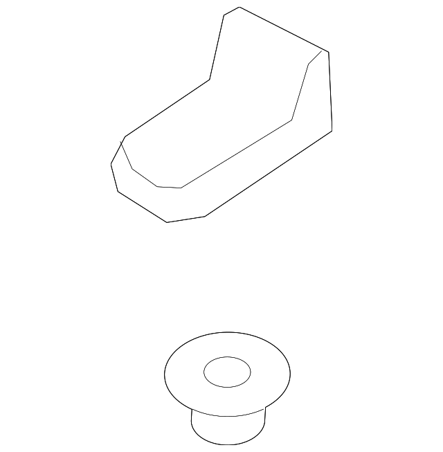 2021-2023 Hyundai Radiator Upper Bracket 25333-P2000 | OEM Parts Online