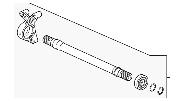 2018-2019 Buick LaCrosse Intermediate Shaft 84242567 | GMPartsDirect.com
