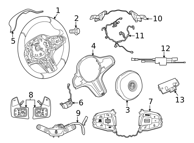 2021-2024 BMW BMW OEM RETROFITTING SHIFT PADDLES SET IN CARBON FIBER ...