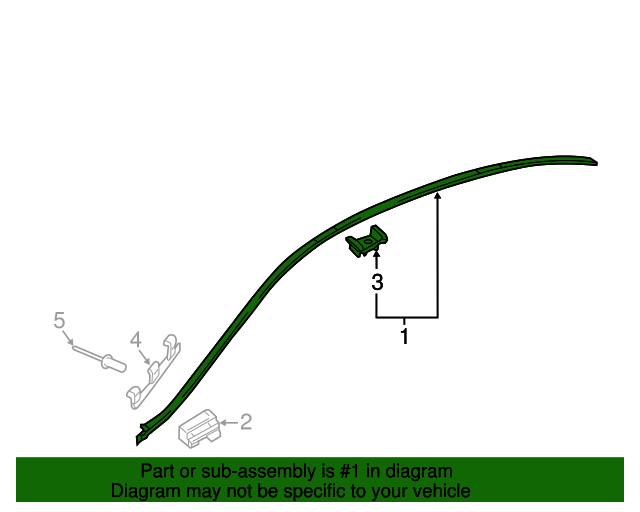 213-690-04-06 - Water Deflector 2017-2020 Mercedes-Benz | Mercedes-Benz ...