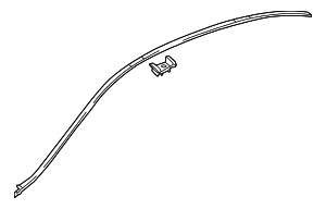 213-690-03-06 - Drip Molding 2017-2023 Mercedes-Benz | Mercedes-Benz ...