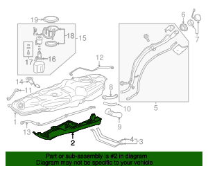 2013-2018 Toyota RAV4 Fuel Tank Shield 77641-0R030 | Toyota San Diego Parts