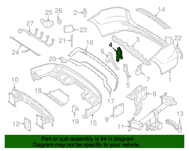 166-880-33-03 - Mount Bracket 2012-2015 Mercedes-Benz | Mercedes-Benz ...