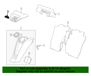 B-Pillar Upper Trim Applique 87816972 GM | GMPartsDirect.com