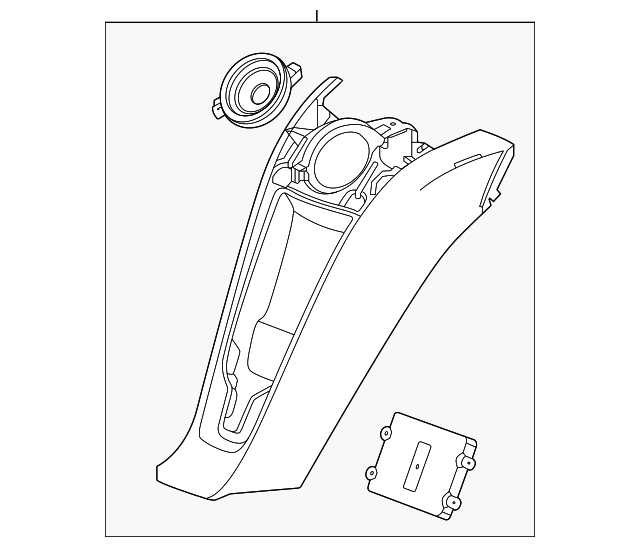 2020-2025 Chevrolet Corvette F Panel 85126237 | TascaParts.com