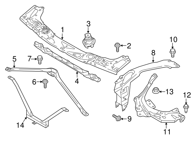 51-64-7-347-596 - Upper Seal 2014-2024 Mini | AutoNationParts.com