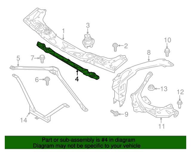 51-64-7-347-596 - Upper Seal 2014-2024 Mini | AutoNationParts.com
