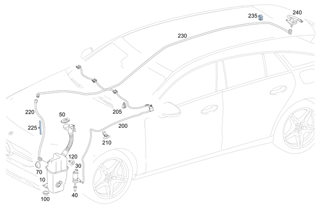 1954-2024 Mercedes-Benz Hose Line 177-860-01-00 | Buy MB Parts Direct