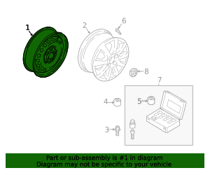 2019-2024 Volkswagen Jetta 17-Inch Trenton Wheel 5GM-601-025-T-Z49 ...