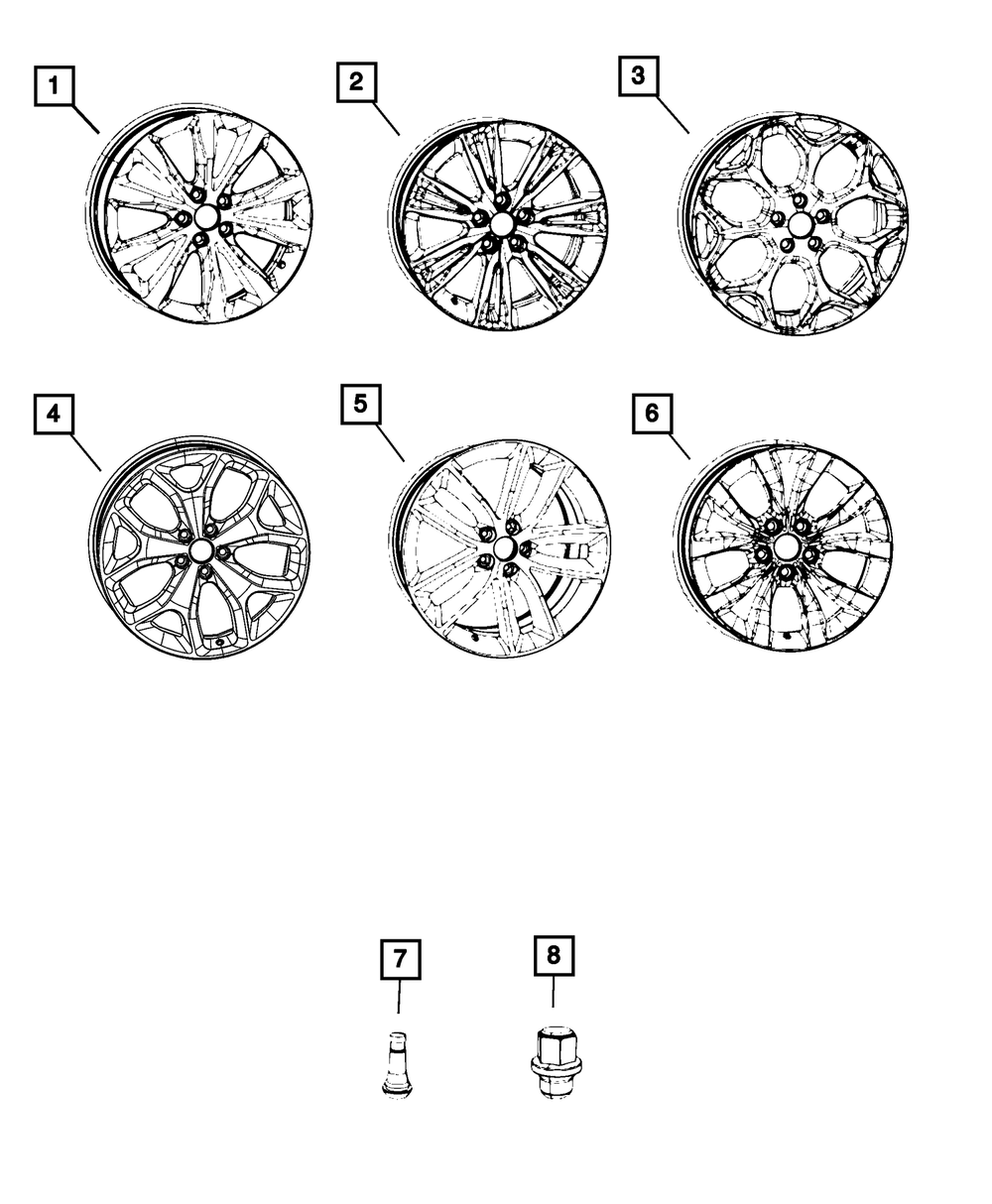 2020-2023 Mopar Wheel-Aluminum 5LD37RNLAA | Mopar eStore