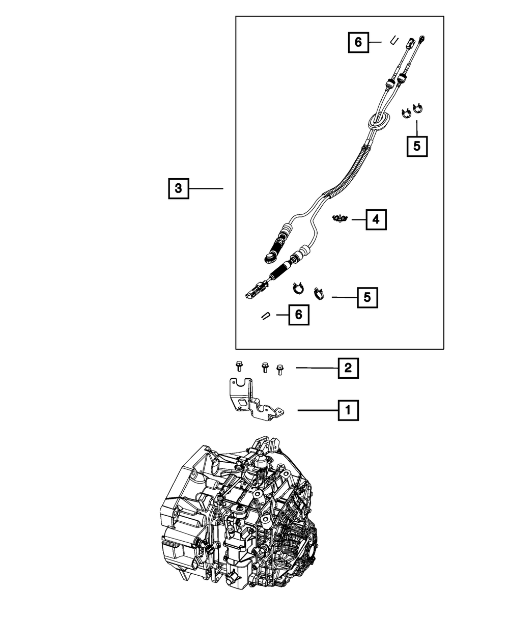 2007-2018 Mopar Retainer Clip 68018106AA | Mopar eStore