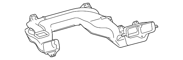 55085-74010 - Duct Sub Assembly Heate 2012-2015 Scion iQ | Longo Toyota ...