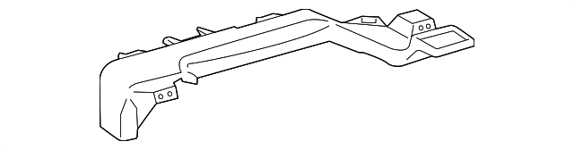 2012-2015 Scion iQ Duct Sub Assembly Air 87201-74120 | Toyota Parts Center