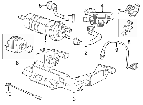 Emission Components For 2012 Chevrolet Volt Flow Automotive Center