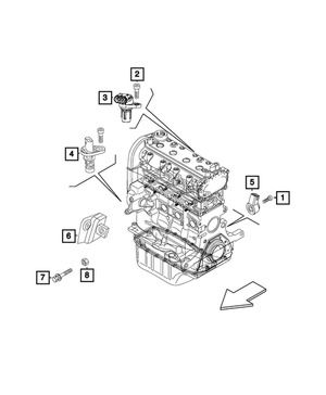 2014-2019 Fiat Sensor Shield 68212218AA | Mopar eStore