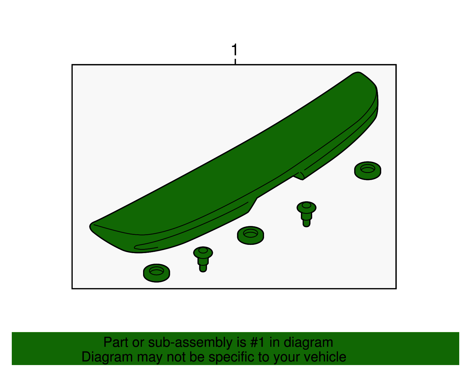 2004-2005 Mazda Miata Spoiler Assembly N115-51-960C-67 | Mazda OEM ...