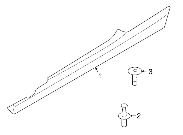 51777892895 - 2008 BMW M3 Rocker Molding (51-77-7-892-895) | BMW of ...