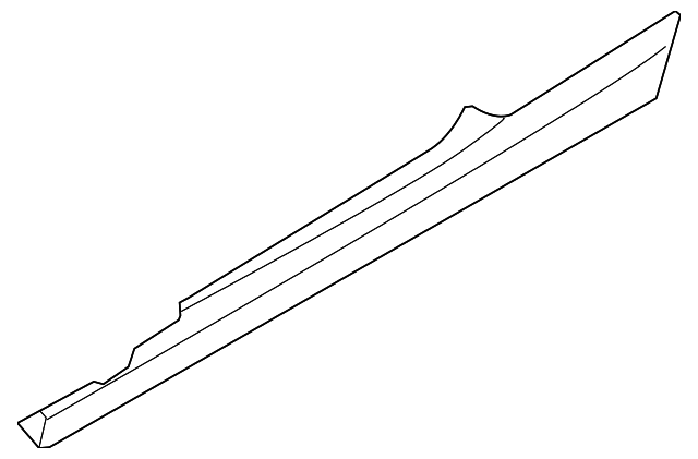 Genuine BMW 51-77-7-898-980 | Rocker Molding | FREE Shipping on Most ...