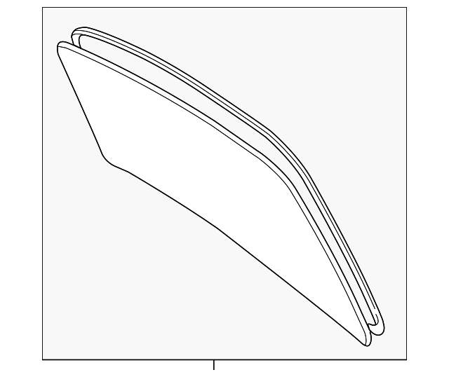 2012-2017 Toyota Camry Back Glass 64801-06120 | OEM Parts Online