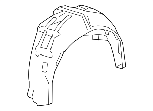 OEM 2016-2017 Honda Accord Splash Shield 74590-T2F-A01 | Honda ...