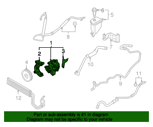 2008-2010 Porsche Cayenne Power Steering Pump 955-314-050-AX | Sunset ...
