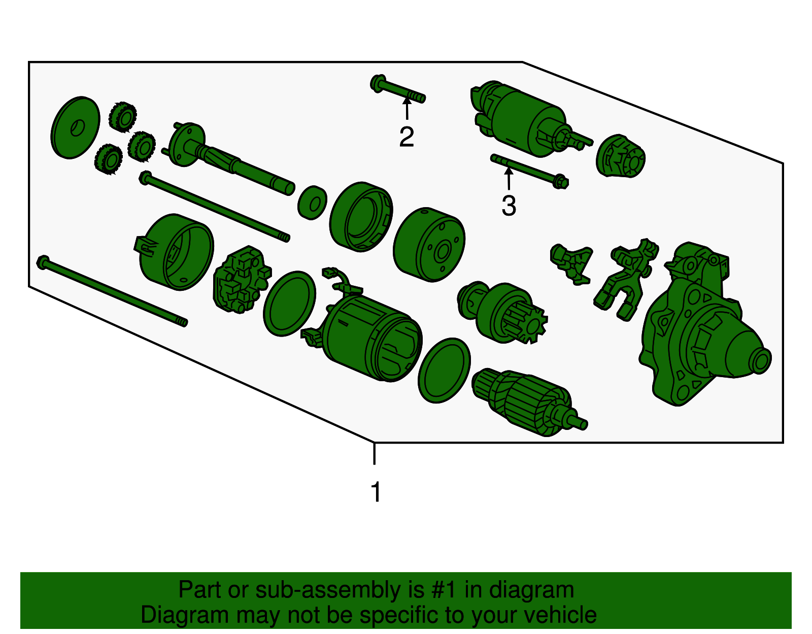 31200-RB1-013 - 2009-2013 Honda Fit - Starter Motor Assembly (Dskew) (Denso) | Genuine Honda Parts