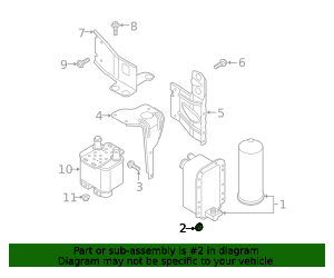 2019-2021 Audi Heat Exchanger Nut N-023-002-14 | Audi USA Parts