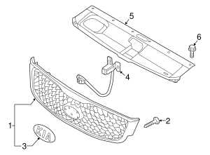 2016-2020 Kia Sorento Top Panel 86360 C6000 | OEM Parts Online