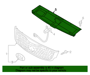 86360-C6000 - Top Panel 2016-2020 Kia Sorento | Kia.Parts Store