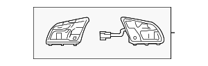 8W0-951-523-AA-XHA - Multi Switch 2017-2023 Audi | Audi OEM Parts