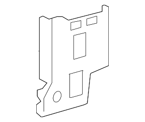2016-2018 Toyota RAV4 Rail Extension 57032-0R010 | Toyota Parts Center
