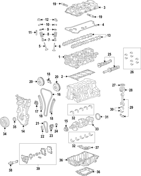 Oil Pan for 2019 Chevrolet Equinox | GM Parts Center