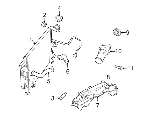 2007-2011 Mopar Engine Coolant Thermostat 68273161AA | Mopar Parts Canada