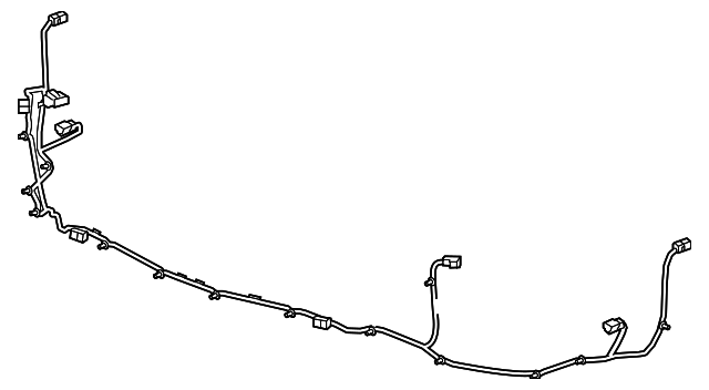 84194284 - Front Object Alarm Sensor Wiring Harness 2019-2024 Chevrolet ...