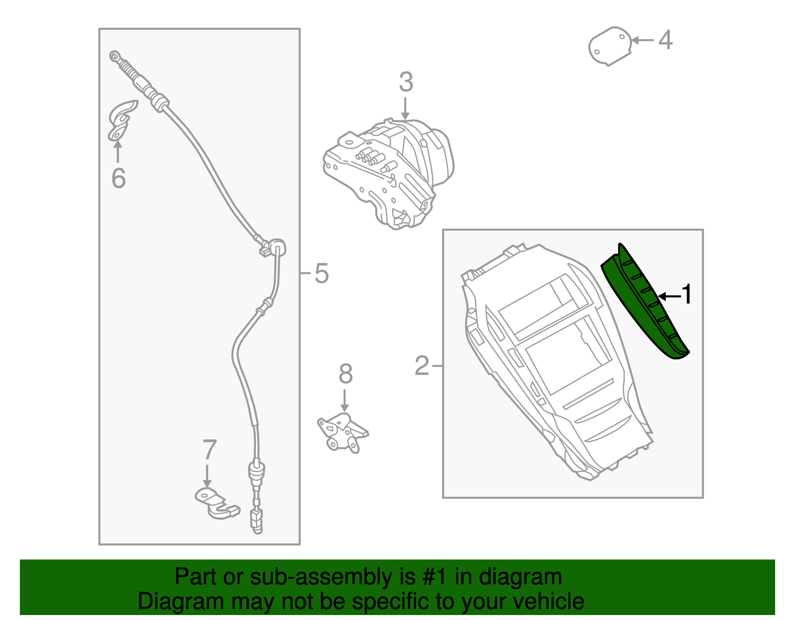 2017-2020 Ford Motorcraft™ Automatic Transmission Shift Indicator TM ...