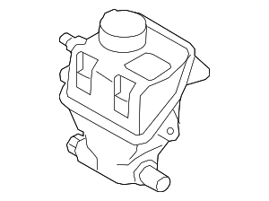 17137592472 - 2011-2012 BMW Expansion Tank (17-13-7-592-472) | BMW of ...