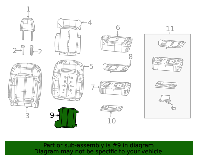 2021-2023 Jeep Vent Chamber 68377360ac | TascaParts.com