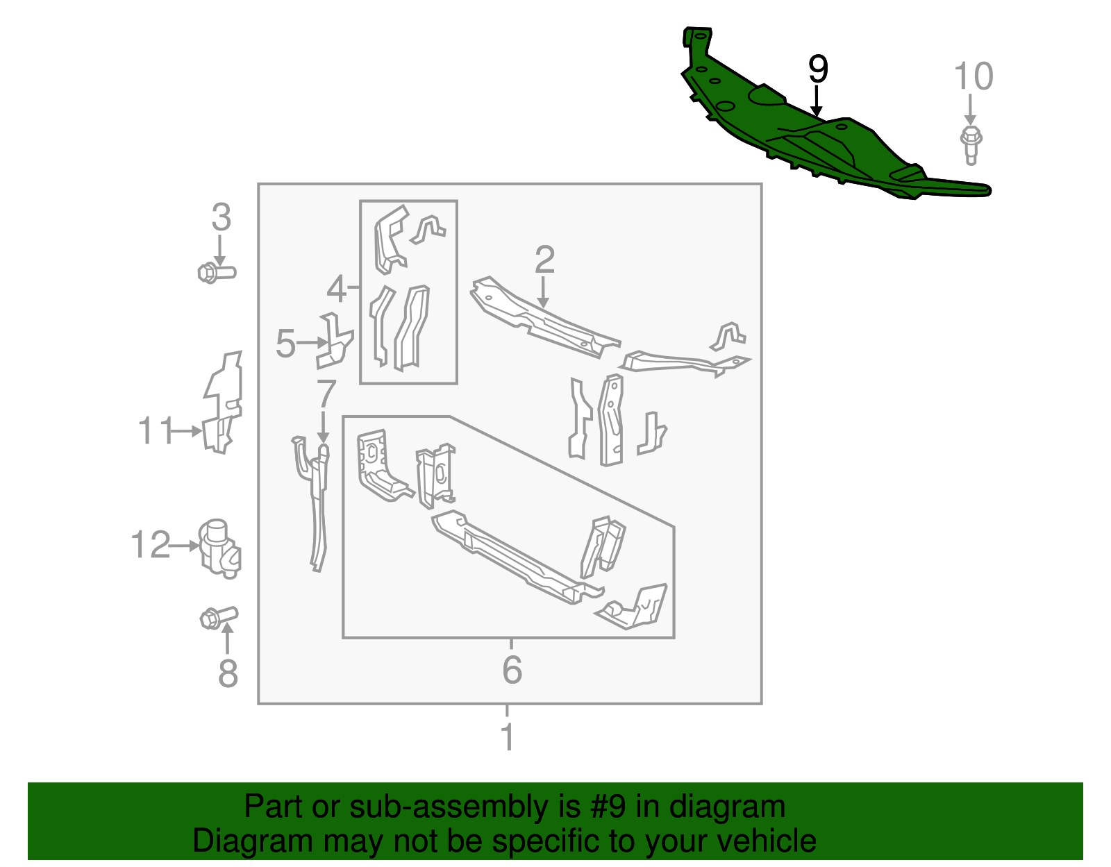 2012-2014 Toyota Camry Sight Shield 53295-06071 | Retail Performance Auto Parts
