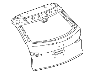 2019-2024 Cadillac XT4 Lift Gate 84551765 GM | GMPartsDirect.com