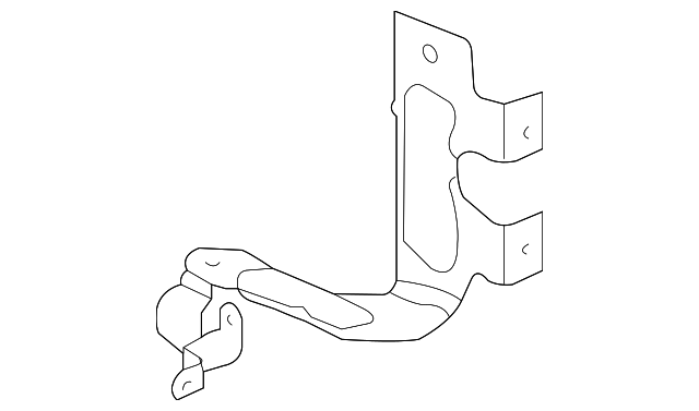 2007-2013 Porsche 911 Radiator Mount Bracket 997-106-365-02 | Porsche Marin