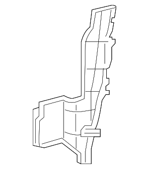 2016-2018 Toyota Air Deflector 16593-37050 | OEM Parts Online