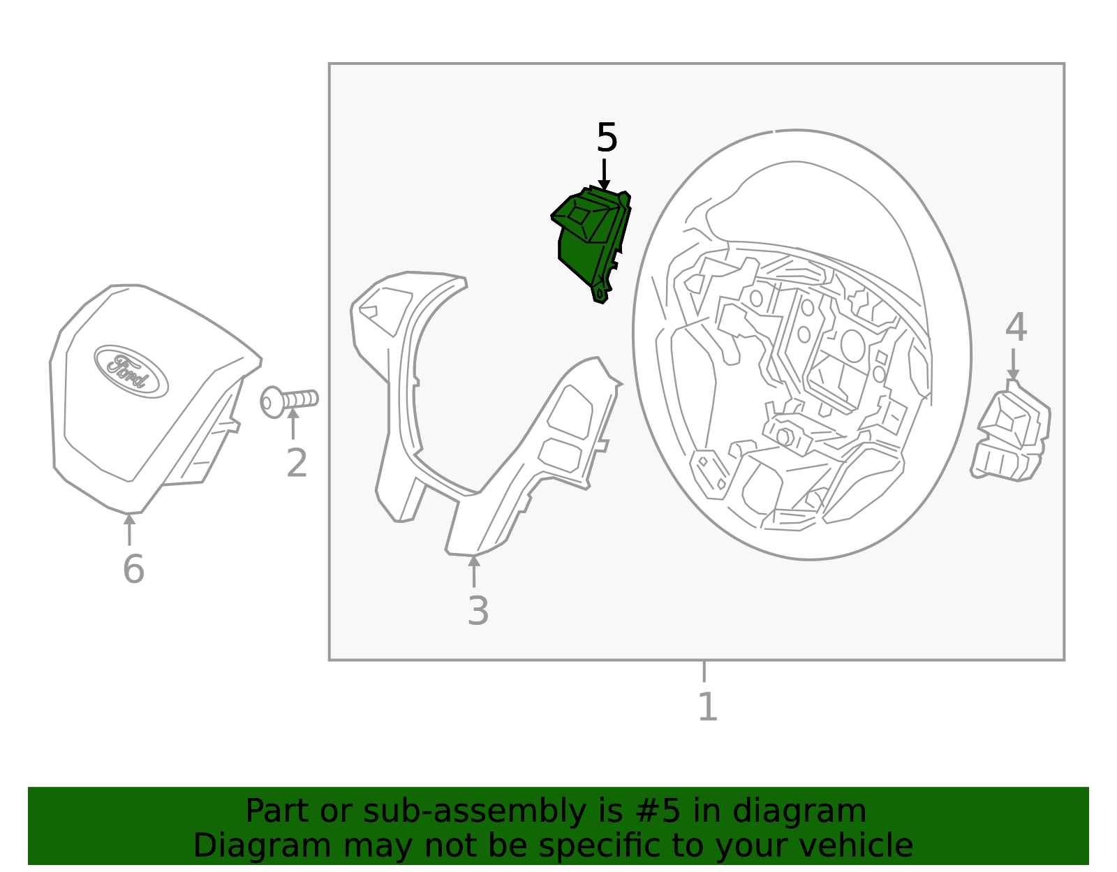 SW-8204 - Motorcraft™ Switch 2019-2023 Ford Ranger | AutoNation Parts