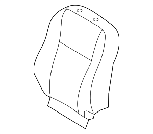 2011 Toyota Corolla Seat Back Cover 71073-02S30-B2 | Toyota Parts Center