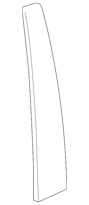 2015-2017 Toyota Camry Applique 75756-06140 | Toyota Parts Center