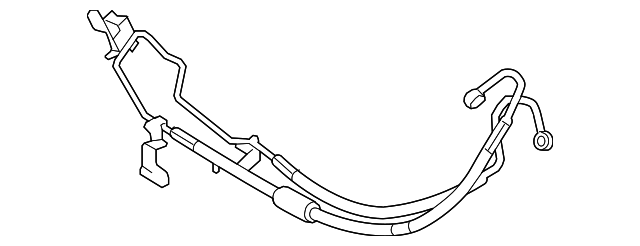 32416793401 - 2009-2014 BMW Power Steering Pressure Hose (32-41-6-793 ...