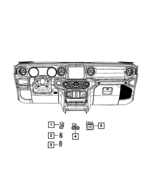 2018-2025 Jeep Media Hub USB Port 68505684AA | Mopar eStore